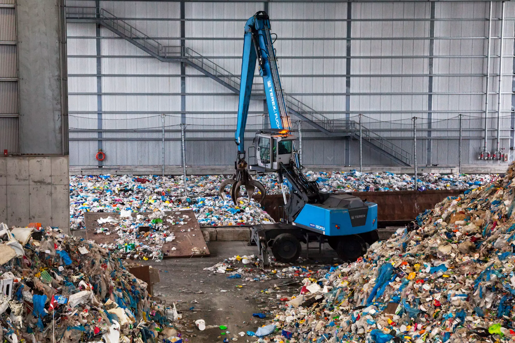 Sims Municipal Recycling Facility, Sunset Park, sake amfani da tsire-tsire, sake amfani da NYC