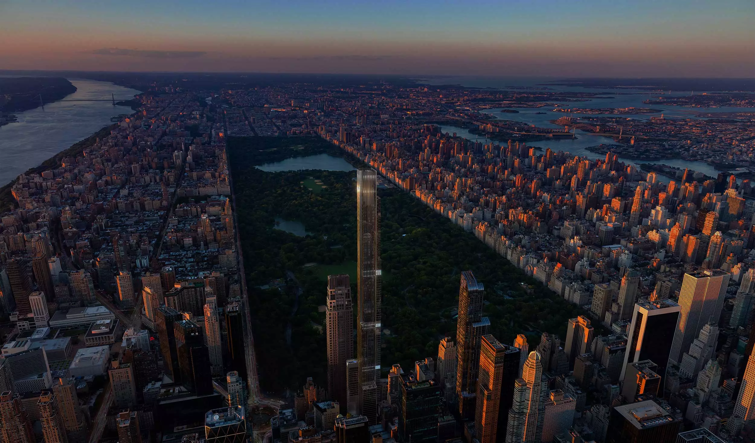 Extell's Central Park Tower uchun yangi tasvirlar paydo bo'ldi, chunki u yarim yo'lga yaqinlashdi 15676_1