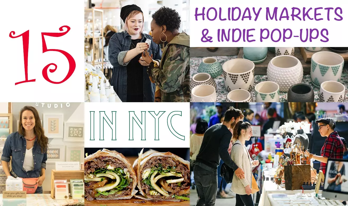 15 εναλλακτικές αγορές διακοπών και indie pop-up καταστήματα στη Νέα Υόρκη 15811_1