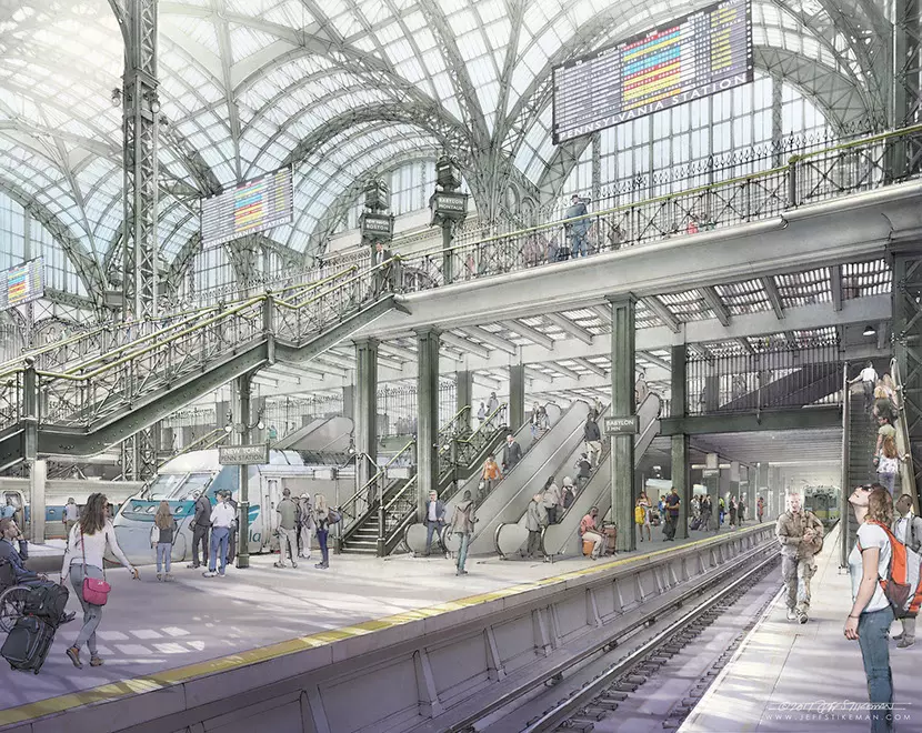 Saglabāšana bez ierobežojumiem: vai plāns atjaunot sākotnējo Penn Station ir dzīvotspējīgs risinājums? 15832_2