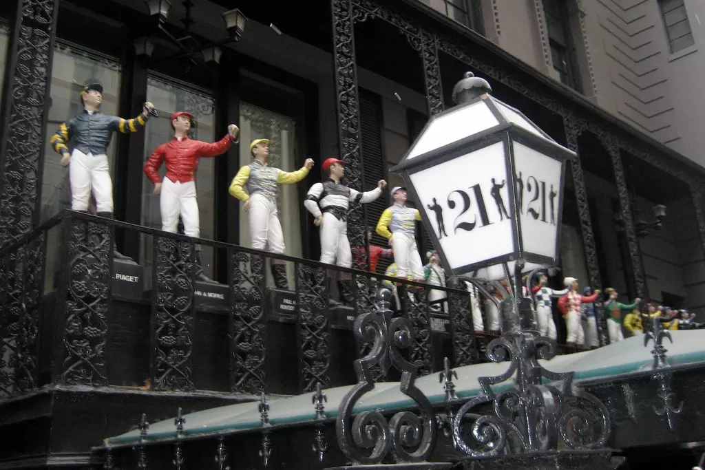 21 club, midtown, historiska barer nyc