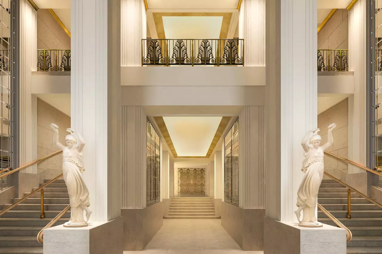 Реновирање на Waldorf Astoria, Skidmore Owings & Merrill, Anbang Insurance Group, Pierre-Yves Rochon