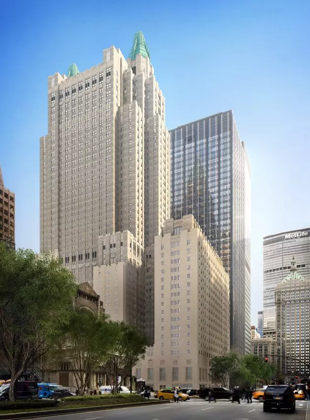 Waldorf Astoria-opknapping, Skidmore Owings & Merrill, Anbang Insurance Group, Pierre-Yves Rochon