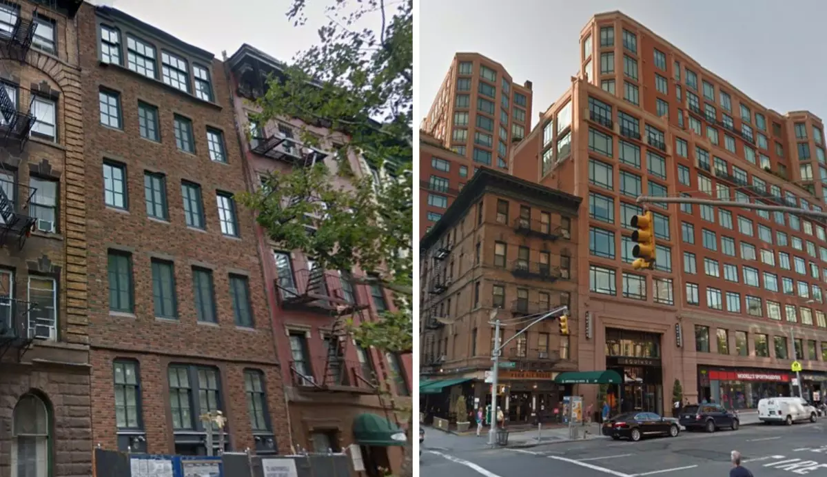 331 East 6th Street、342 Amsterdam Avenue、Dakota Stables、David Schwimmer East Village house、NYC保存