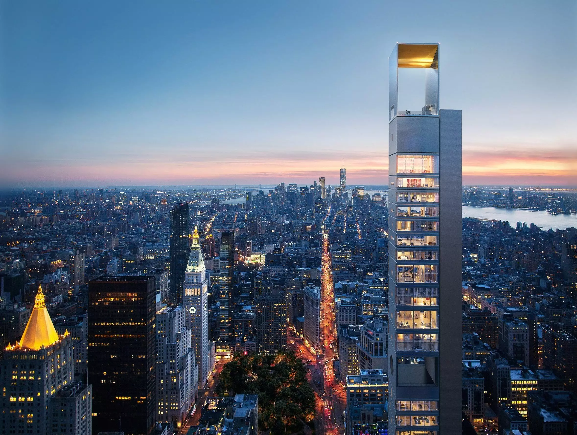 262 Fifth Avenue, ամենաբարձր աշտարակը Empire State Building-ի և One WTC-ի միջև, նոր մանրամասներ է ստանում 16183_1