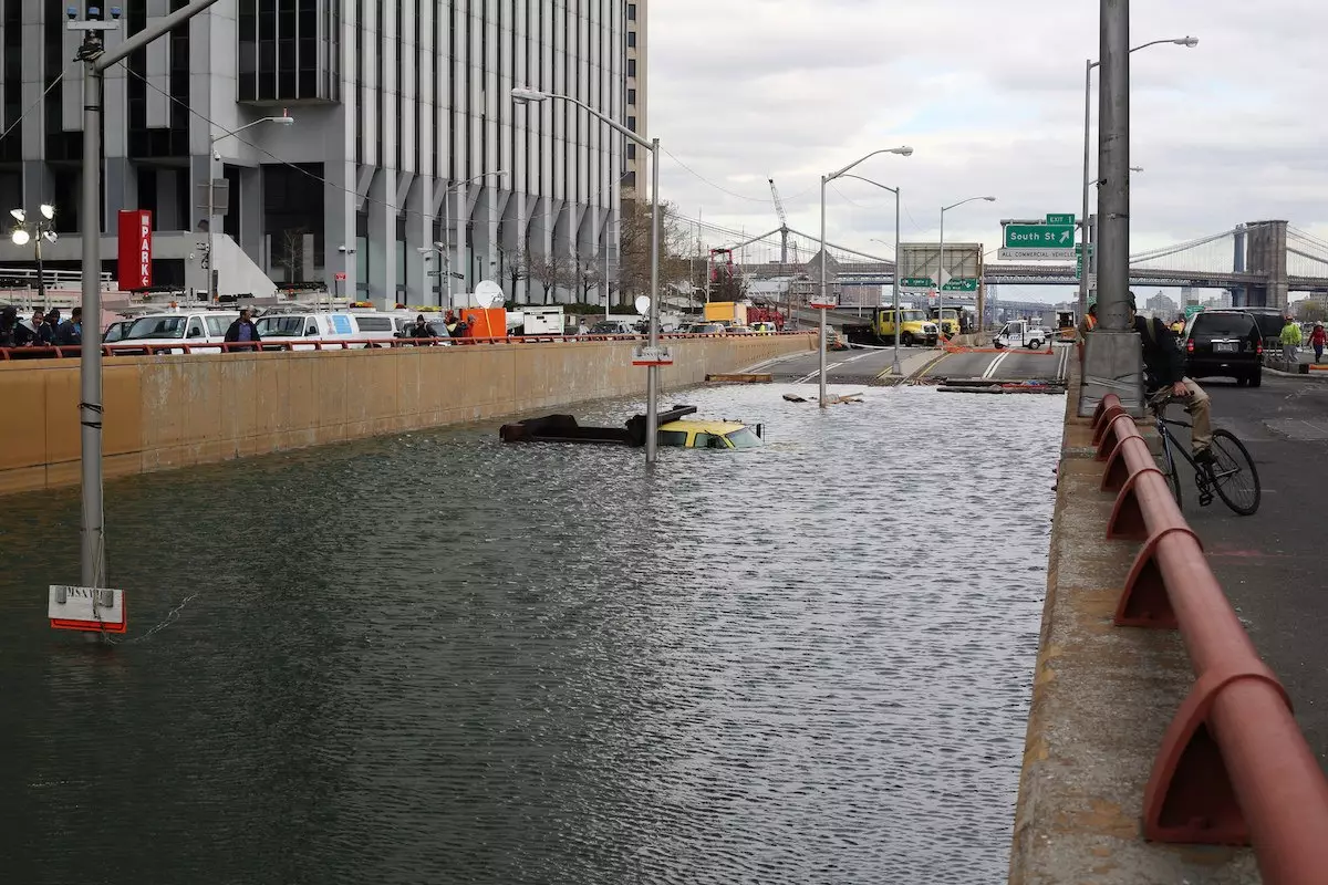 調査：ニューヨーク市は500年ごとではなく5年ごとに洪水に見舞われる可能性があります 16207_1