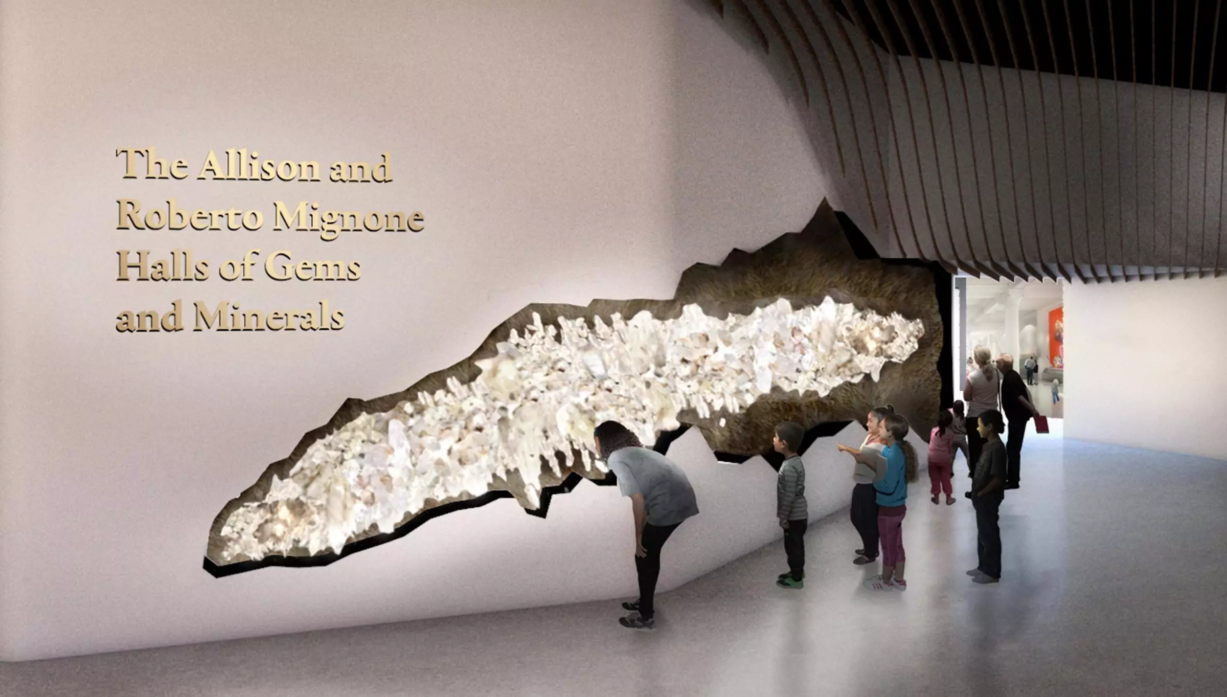 Museum of Natural History afslører design til nye Haller af ædelstene og mineraler 16305_2