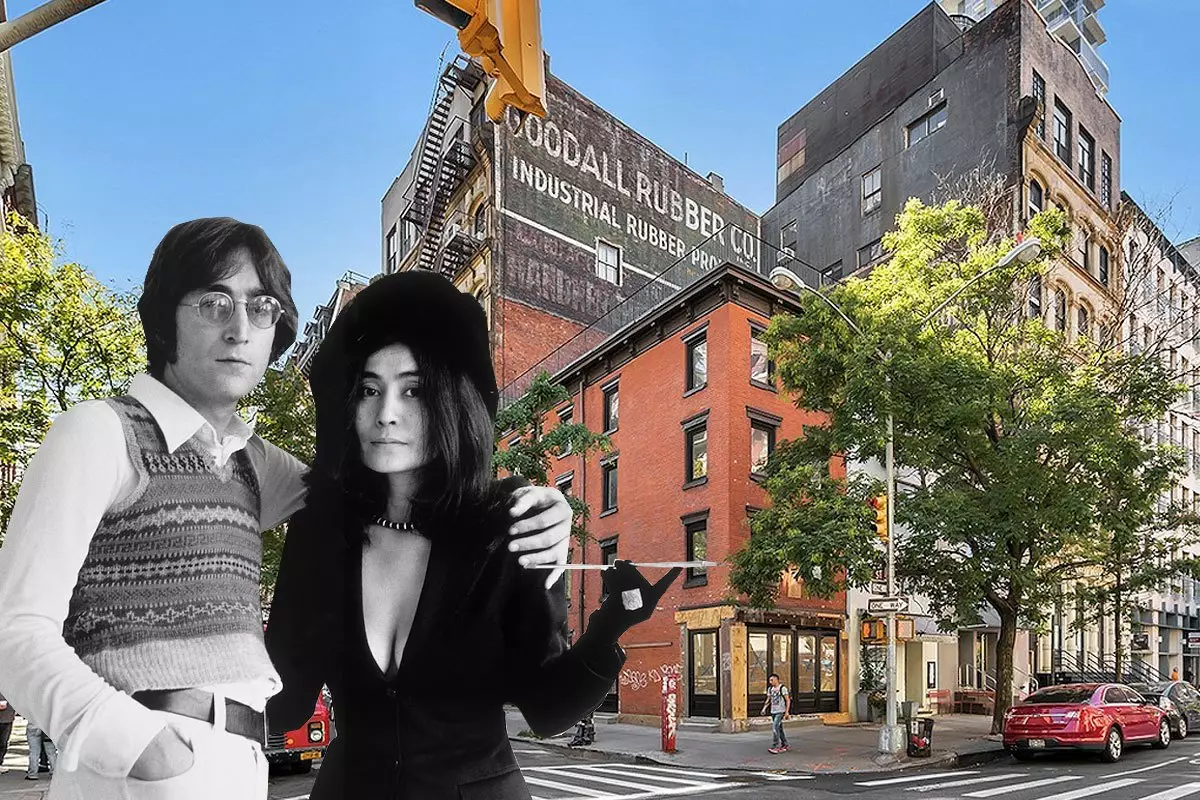 Casa Tribeca cu o adresă folosită cândva pentru „Nutopia” a lui John Lennon și Yoko Ono este de închiriat 16428_1