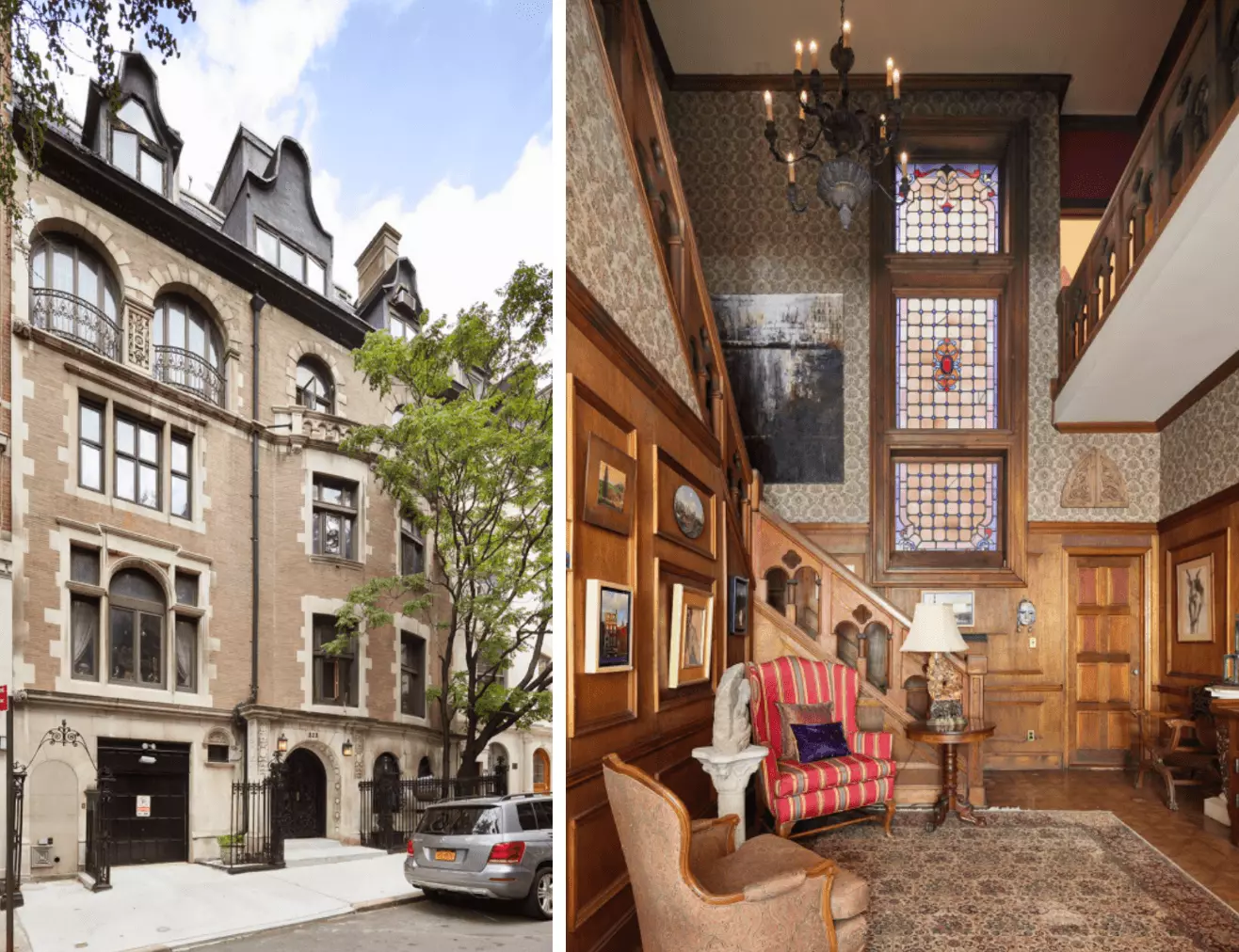 Comprada en los años 70 por $ 170k, la enorme casa adosada del Upper West Side de una pareja del mundo del espectáculo pide $ 20M 16559_1