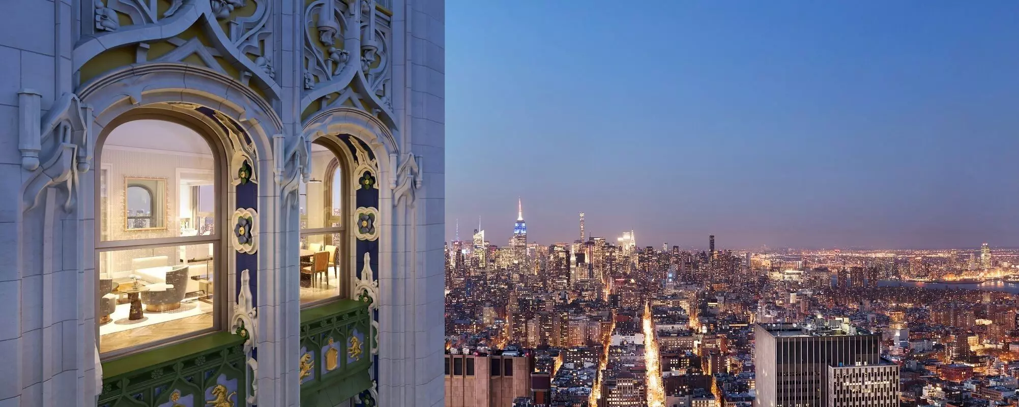 Penthouse masive në listat ikonike të bakrit 'Pinnacle' të Woolworth Building për 110 milion dollarë 16590_3