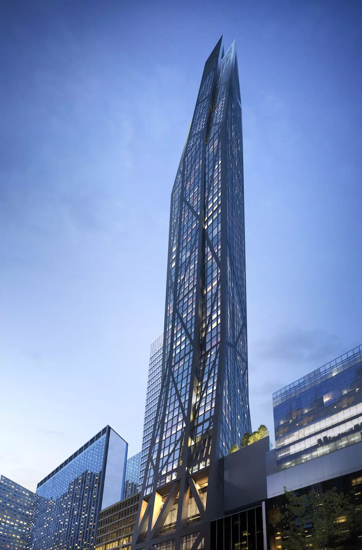 53W53, 53 West 53rd Street, MoMA Tower, Jean Nouvel, Thierry Despont, nowe inwestycje, śródmieście zachodnie