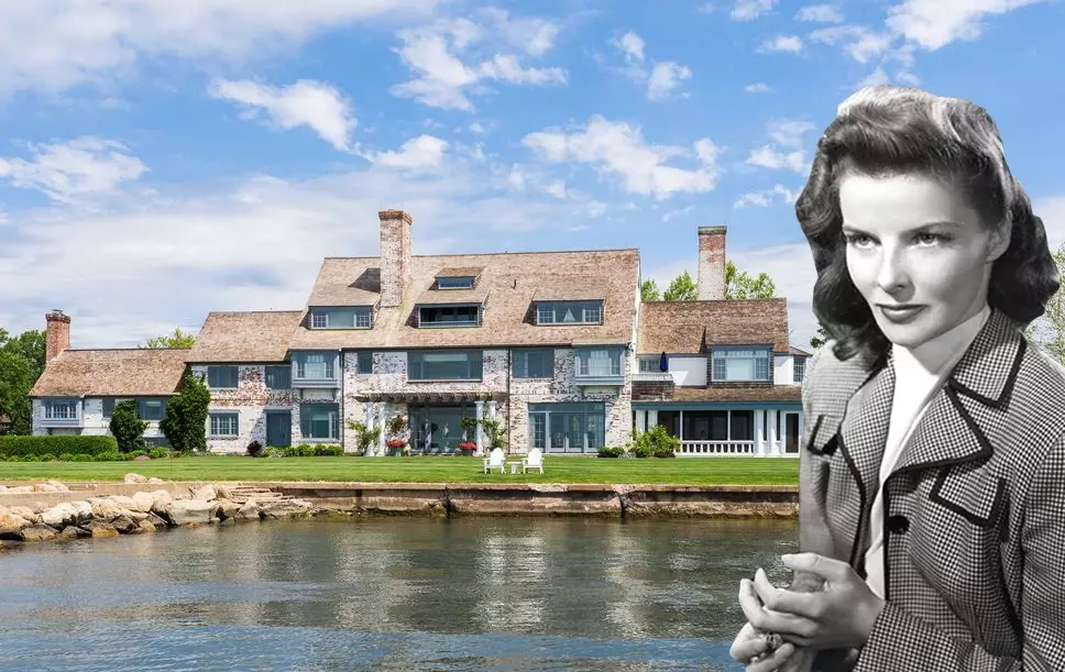 Katharine Hepburn's aimbove kumberi kwemvura kuConnecticut estate inotengesa $11.5M 16811_1