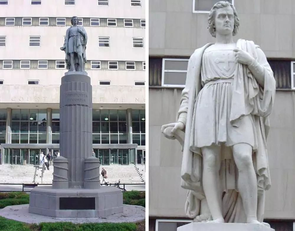 Columbus Park, Christopher Columbus, Columbus monument NYC