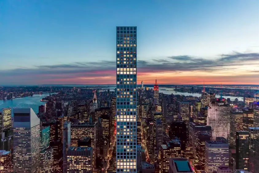 parque 432, 432 park avenue, rafael vinoly, diseño de iluminación del parque 432