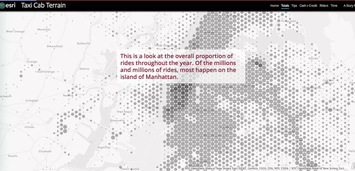 Peta taksi nunjukkeun dimana urang New York nyandak taksi sareng kumaha mayarna 16972_2