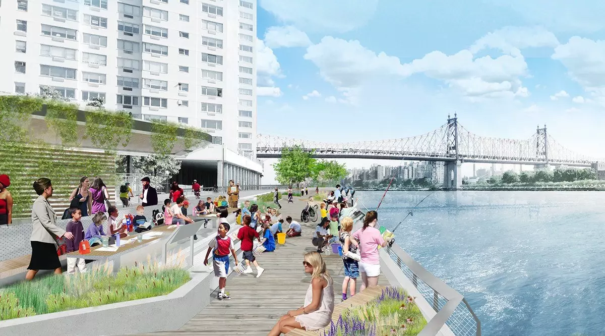 City vil bruge $100 millioner på en ny esplanade for at lukke hullet langs Manhattans East River greenway 17025_2