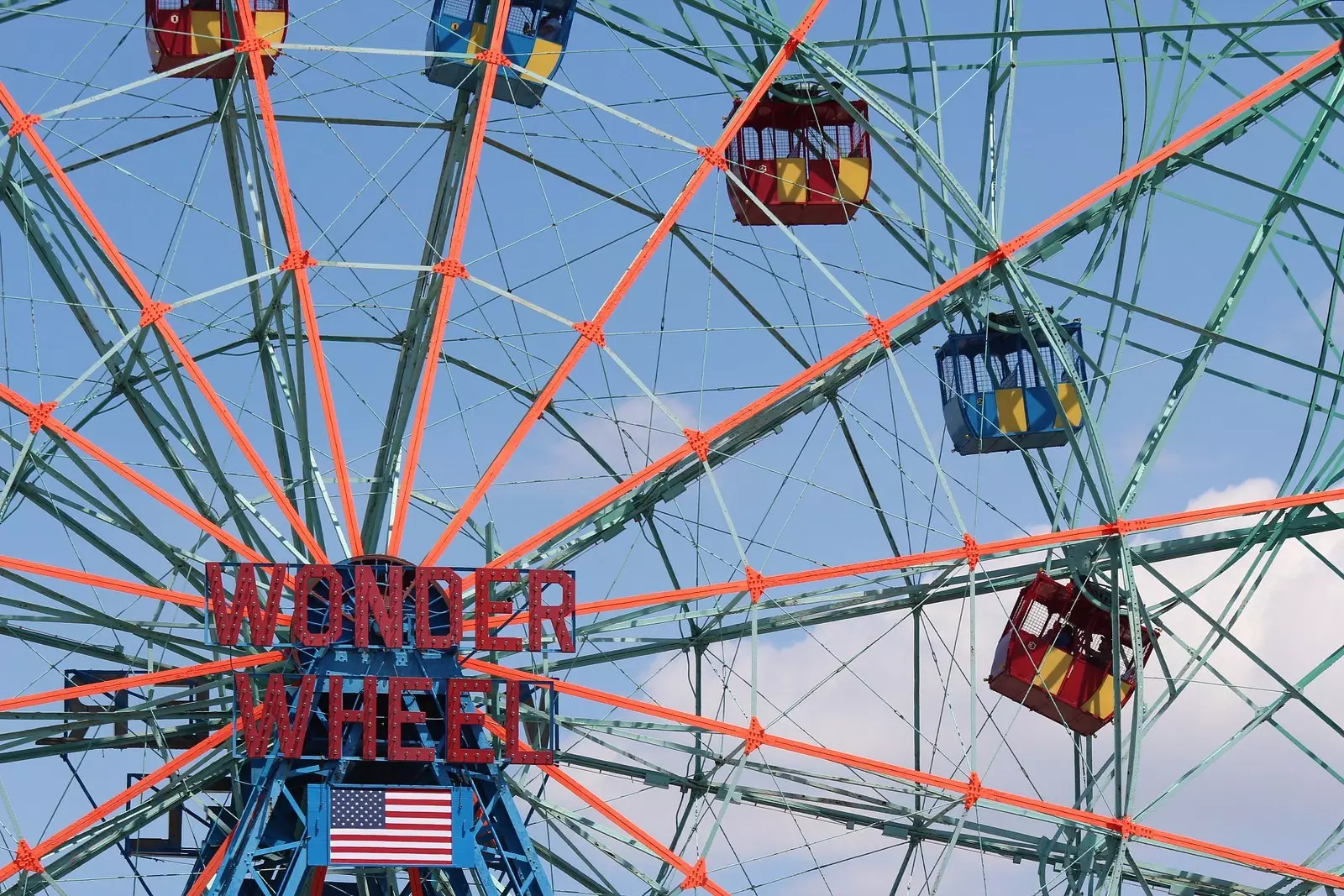 denos wonder wheel, coney island, historia de coney island