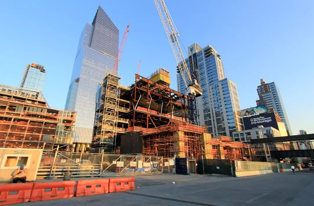 15 Hudson Yards, Diller Scofidio + Renfro, Hudson Yards smíði