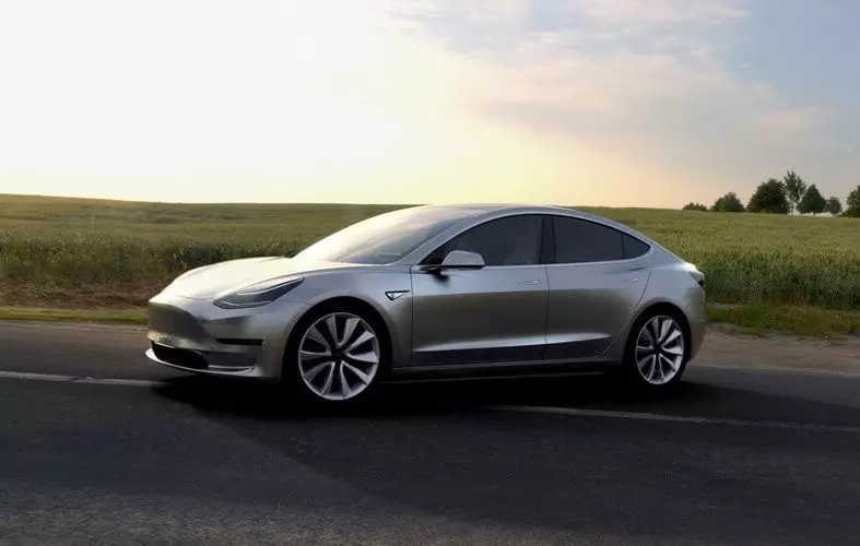 mô hình tesla, elon xạ hương, mô hình tesla 3