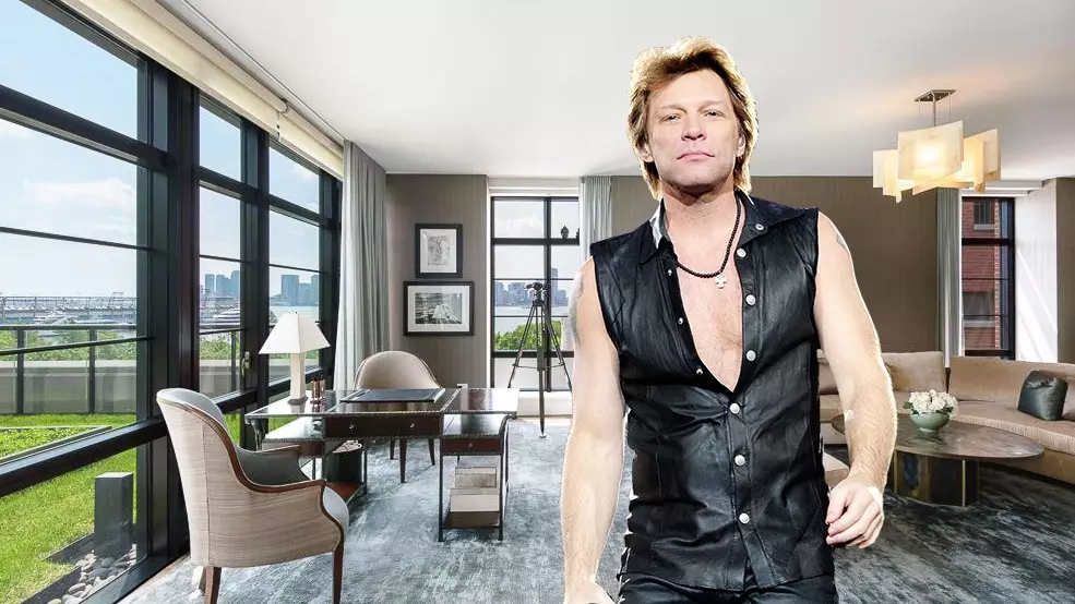 Jon Bon Jovi tenta vender un dúplex de West Village como parte dunha unidade combinada de 30 millóns de dólares 17236_1
