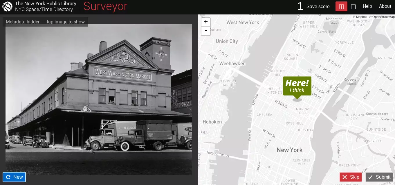 Palīdziet Ņujorkas pilsētas vēsturiskajiem fotoattēliem pievienot NYPL ģeogrāfiskās atzīmes 17271_1