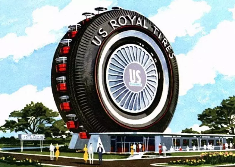 uniroyal gigantisk dekk, 1964 verdensmesse, ny verdensmesse