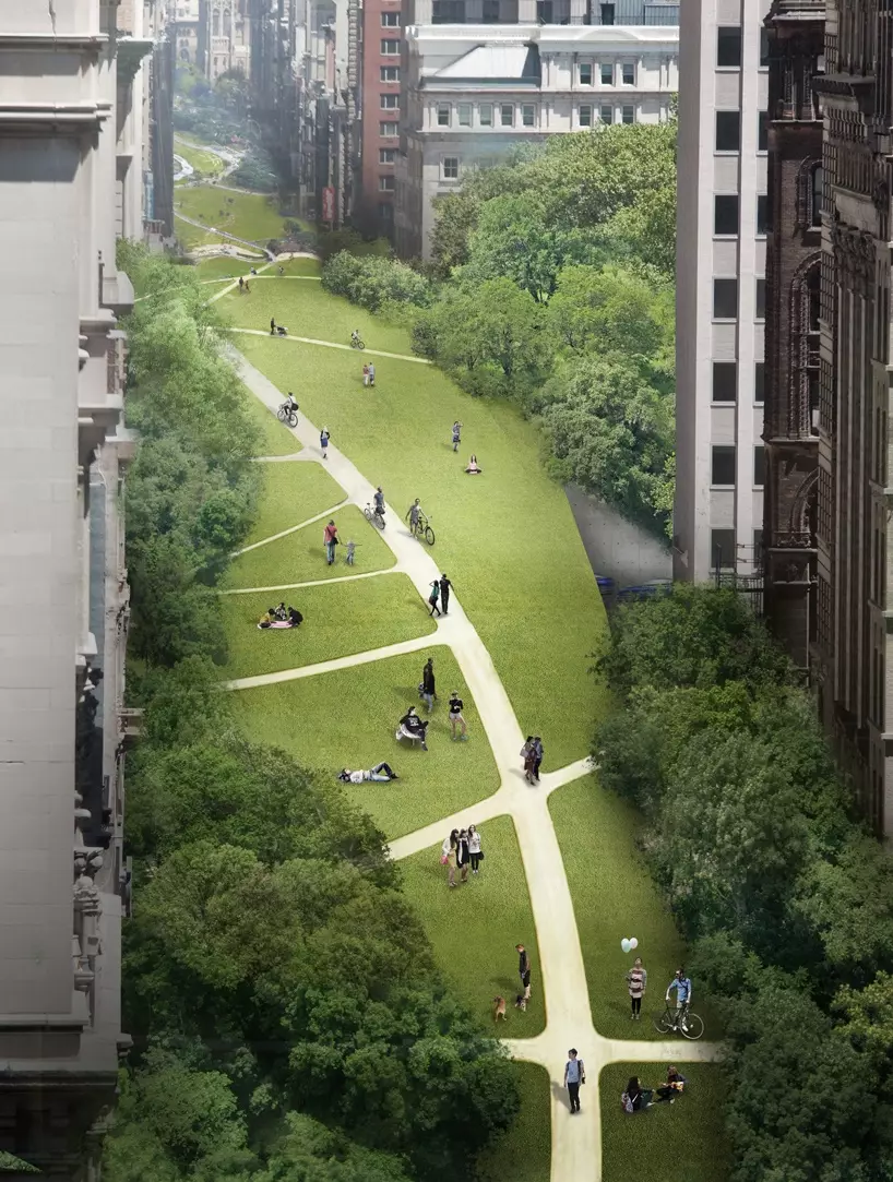 „Loop NYC” proponuje autonomiczne autostrady ekspresowe na Manhattanie i 13-kilometrowy park dla pieszych 17301_4