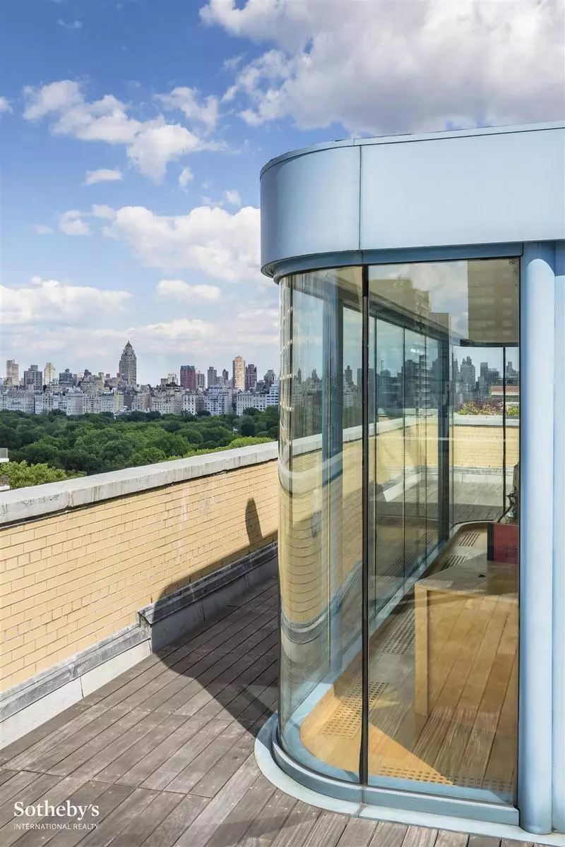 Upper West Side penthouse masterminded troch Italjaanske ûntwerper Ettore Sottsass freget $ 19 miljoen 17506_10