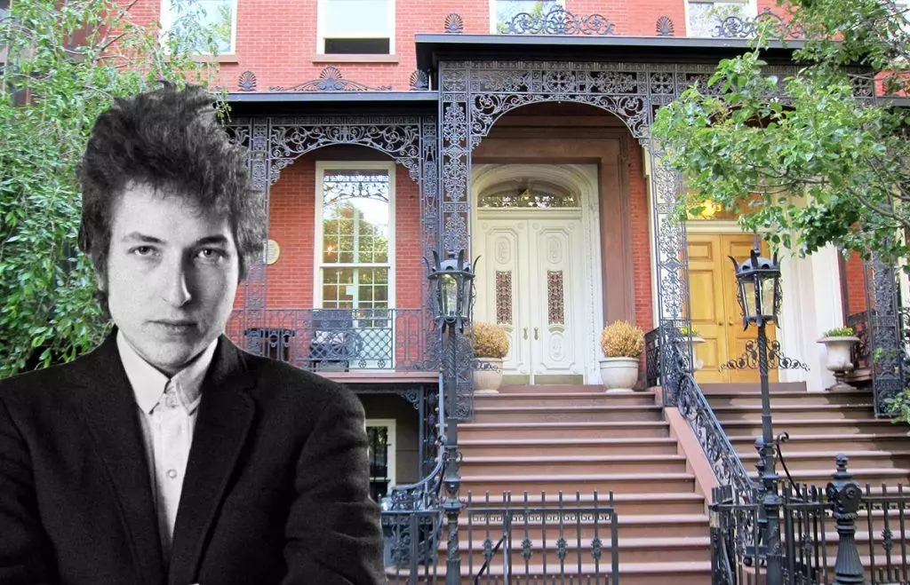 Historiskt Gramercy radhus från Bob Dylans skivomslag säljs för 23 miljoner dollar