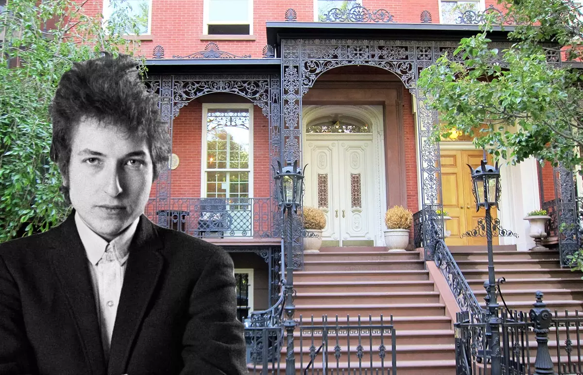 Историската градска куќа во Грамерси од насловната страница на албумот на Боб Дилан се продава за 23 милиони долари 17513_1