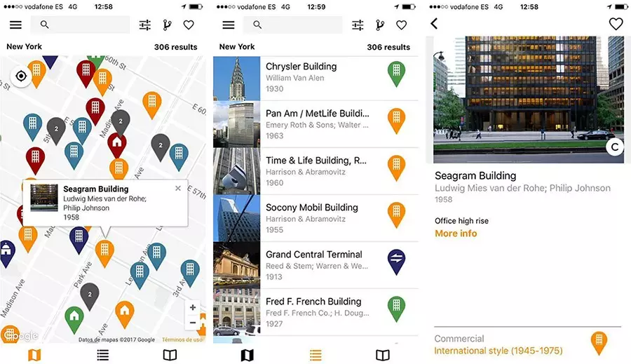 Nova aplikacija ArchiMaps vam omogoča raziskovanje mest po njihovih pomembnih zgradbah