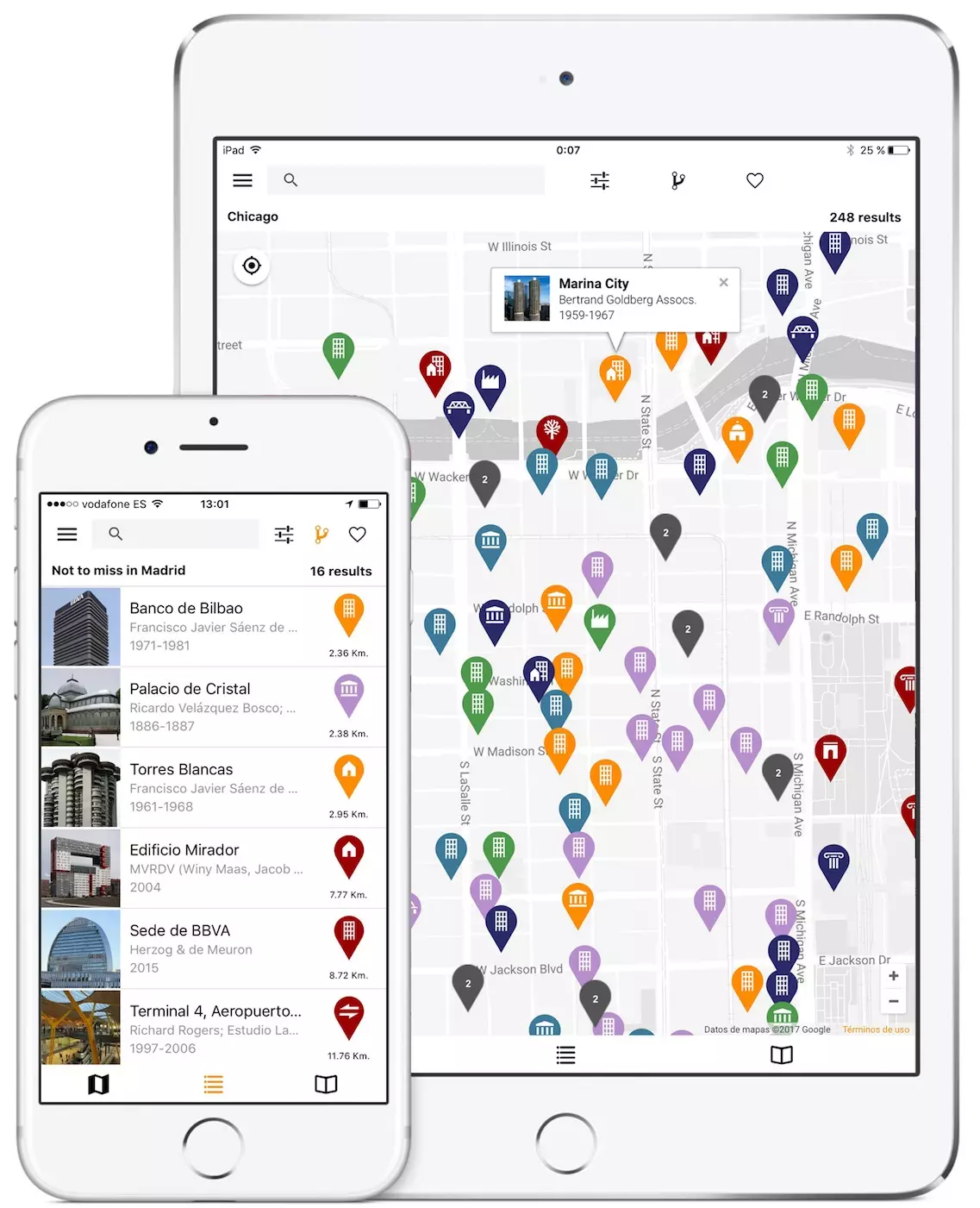 Nová aplikace ArchiMaps vám umožní prozkoumat města podle jejich důležitých budov 17626_2