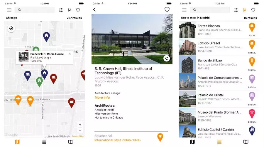 Nová aplikace ArchiMaps vám umožní prozkoumat města podle jejich důležitých budov 17626_3