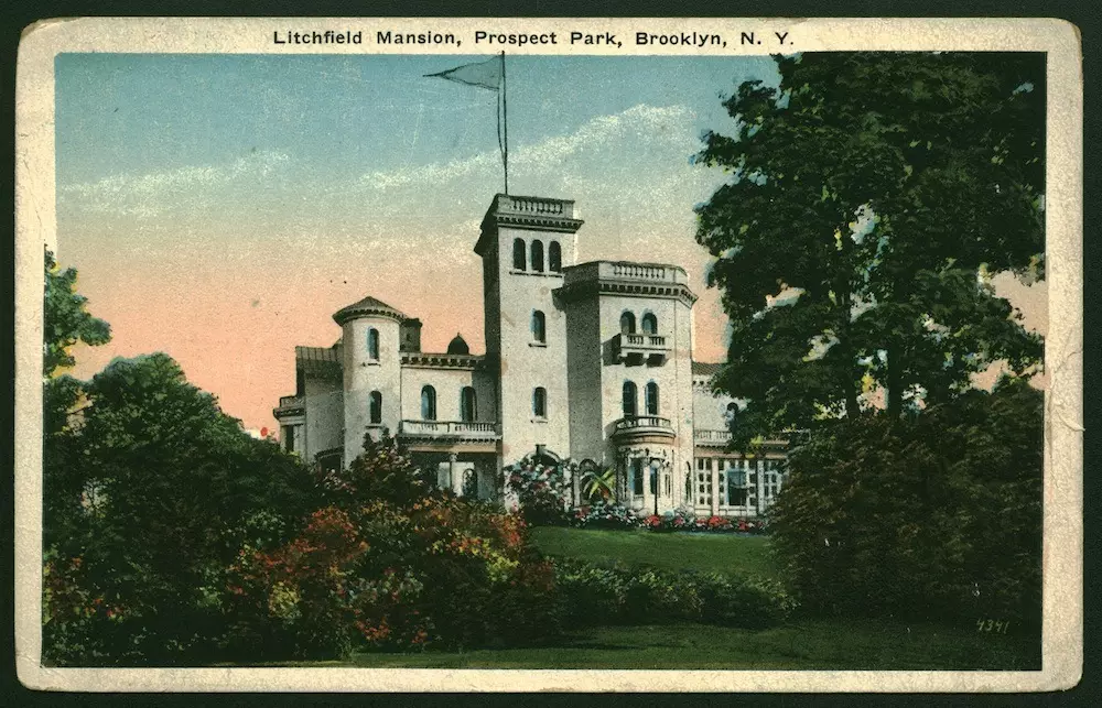 قصر ليتشفيلد ، قصر ليتشفيلد ، حديقة بروسبكت