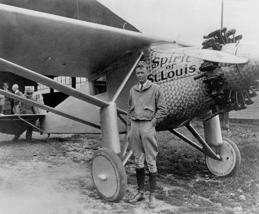 查爾斯·林德伯格（Charles Lindbergh），聖路易斯精神，紐約市歷史
