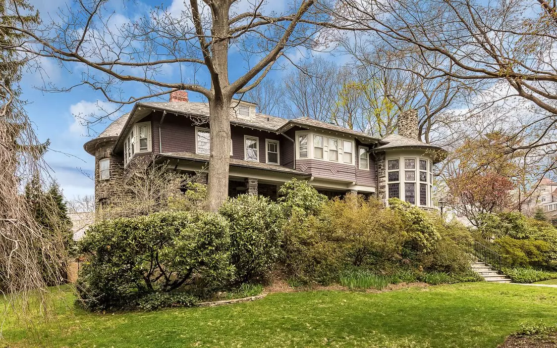 7 Valley Road, Cool Lists, Historiaj Hejmoj, Domegoj, Westchester, internoj