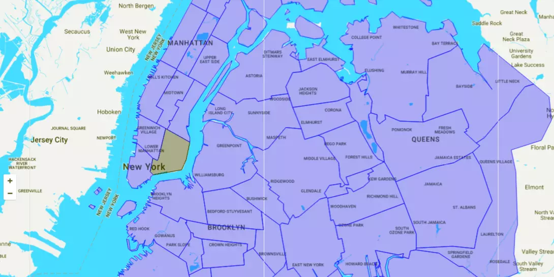 O 'Harbor Scorecard' da Waterfront Alliance diz se o seu bairro de Nova York está em risco de inundações graves 17866_1