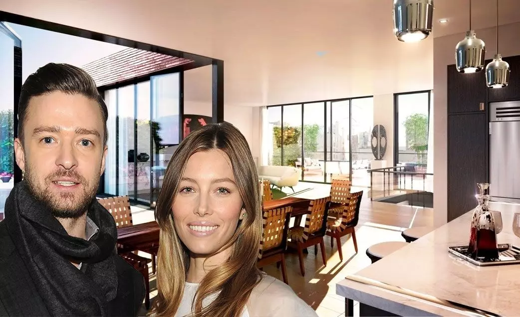 Justin Timberlake û Jessica Biel li ser penthouse ya Tribeca 7 mîlyon dolar dakêşin 17893_1