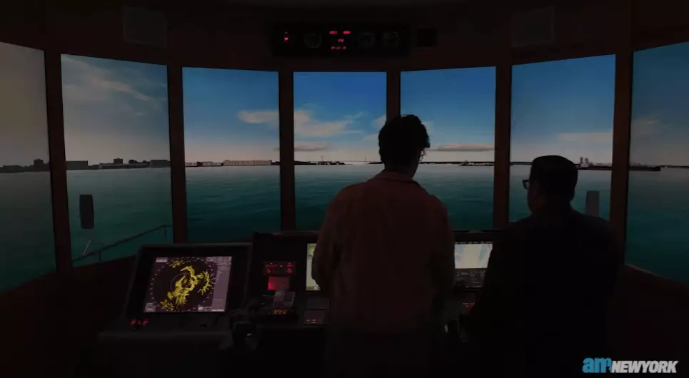 NYC trajekt, Hornblower krstarenja, simulator trajekta