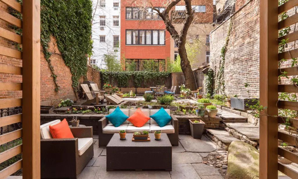 Maisonette Gramercy com um lindo jardim e adega pede US $ 3,2 milhões