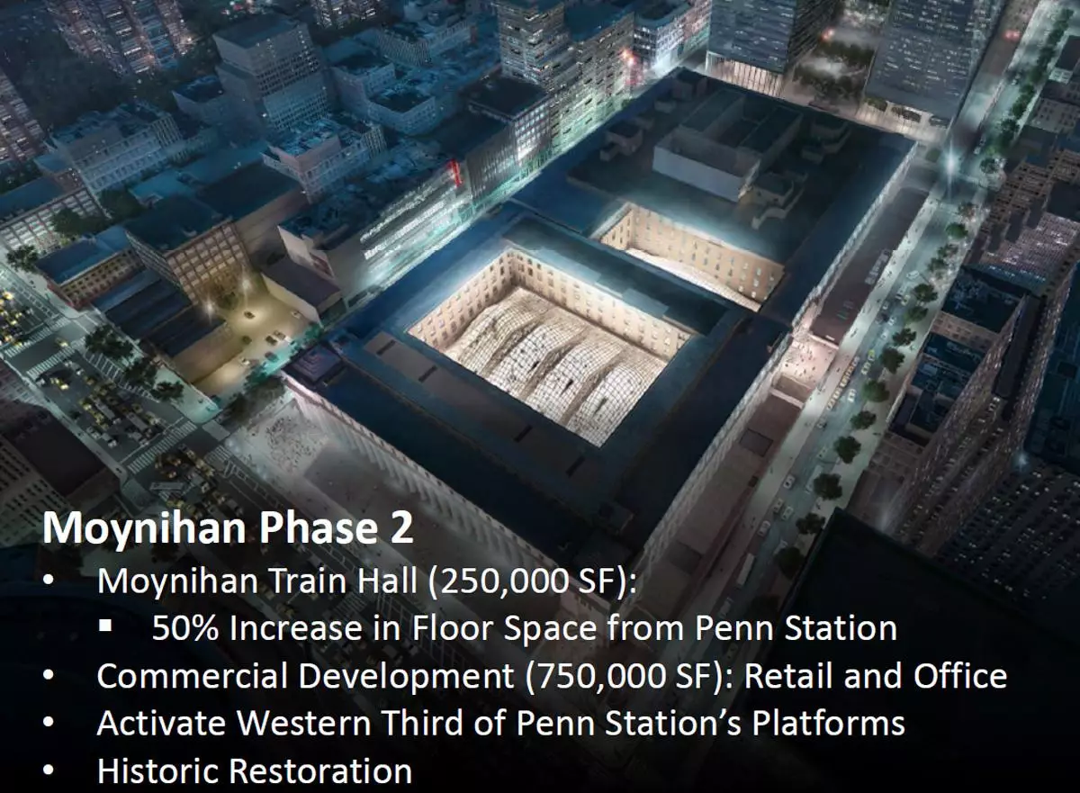 Penn Station-Moynihan otly zalynda şu ýazda başlamak üçin iş 18391_3