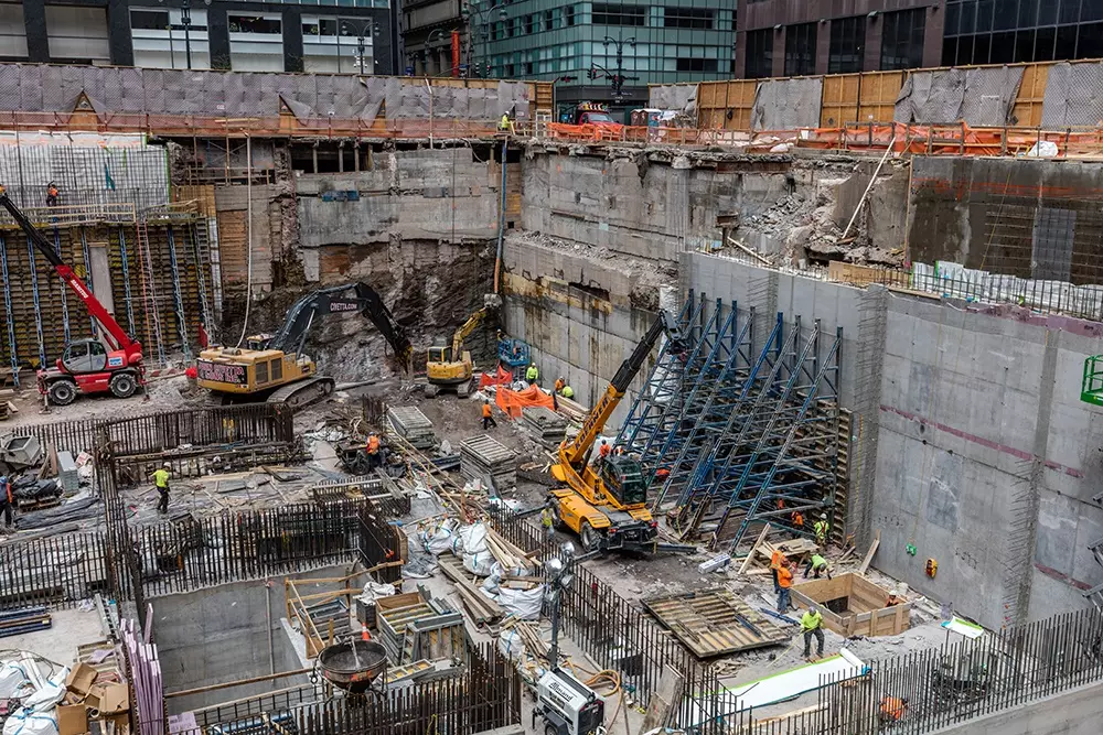 Midtown's 1,401 ფუტი One Vanderbilt ვერტიკალურ მშენებლობას მომავალ თვეში დაიწყებს 18403_3