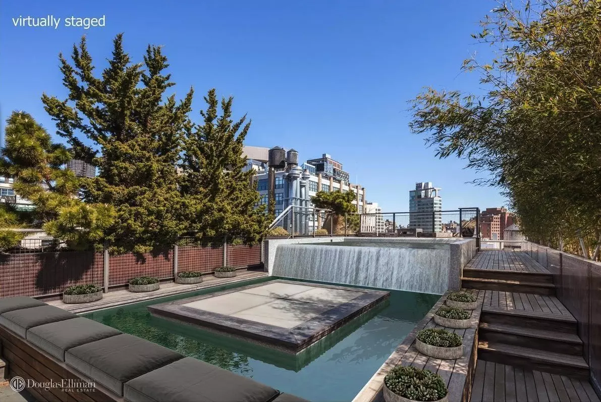 Denne $21M Tribeca penthouse kan prale af enestående udendørs plads komplet med en opvarmet infinity pool 18451_10