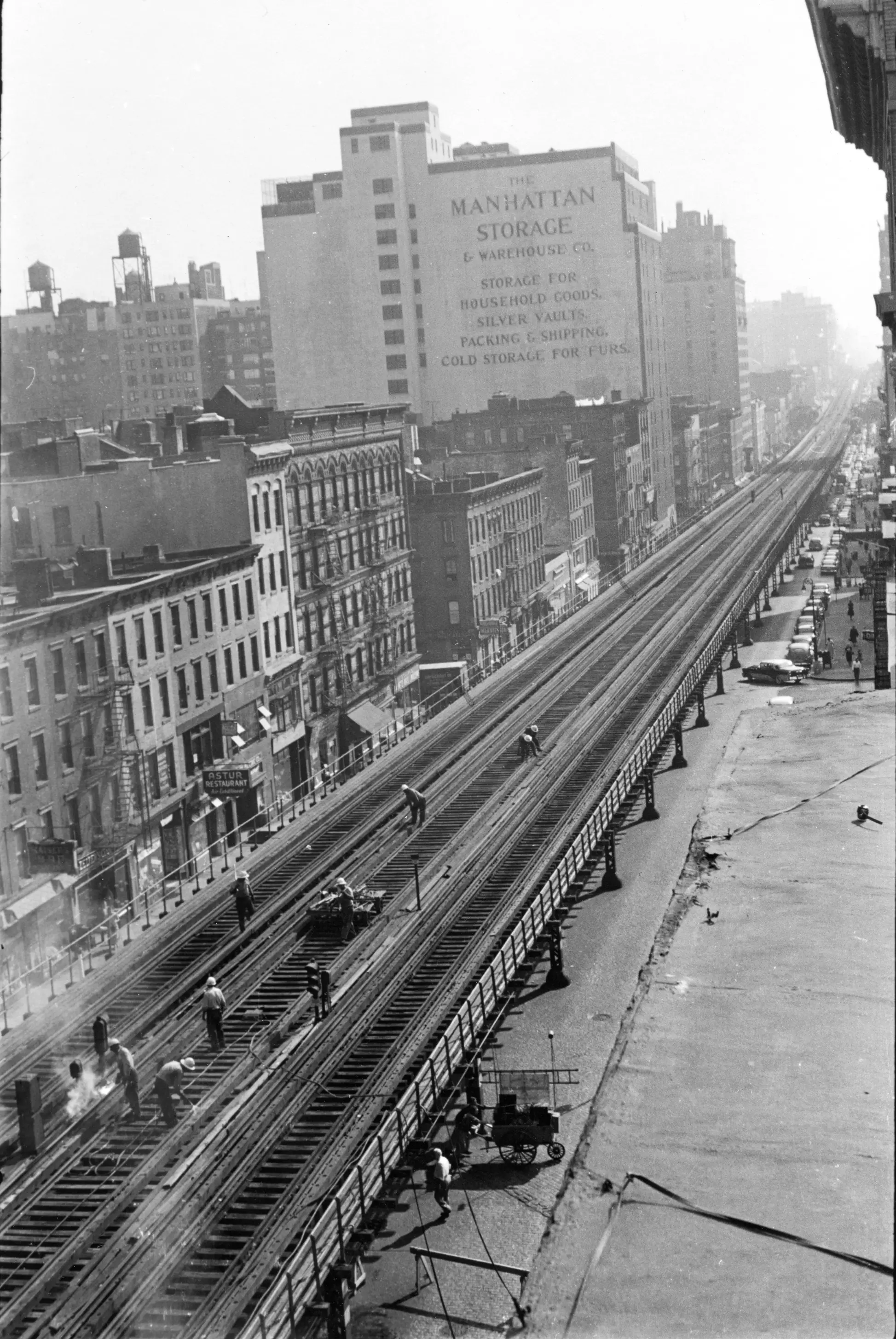 The Urban Lens: Sid Kaplan deelt historische foto's van de Third Avenue El die naar beneden komt 18622_4