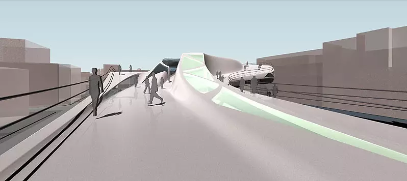 Zaha Hadid, High Line -suunnittelu, High Line -kilpailu, tärkkelysarkkitehtuuri