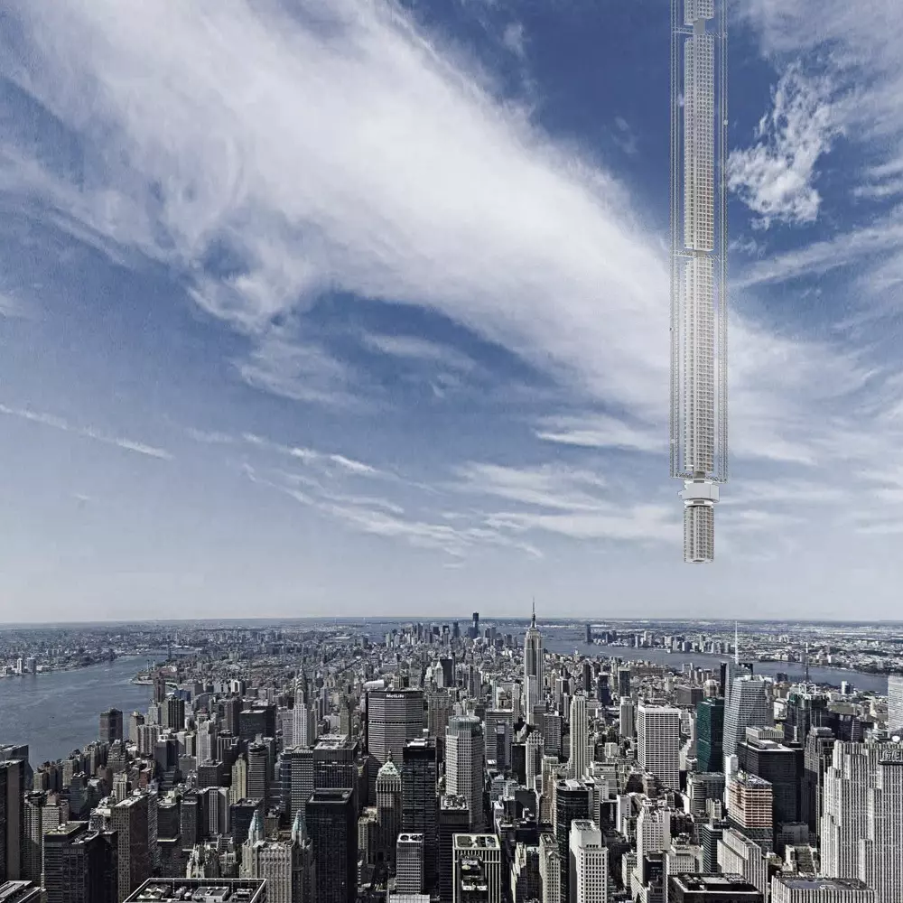 Cloud Architecture Office၊ Analemma Tower၊ Asteroid Skyscraper