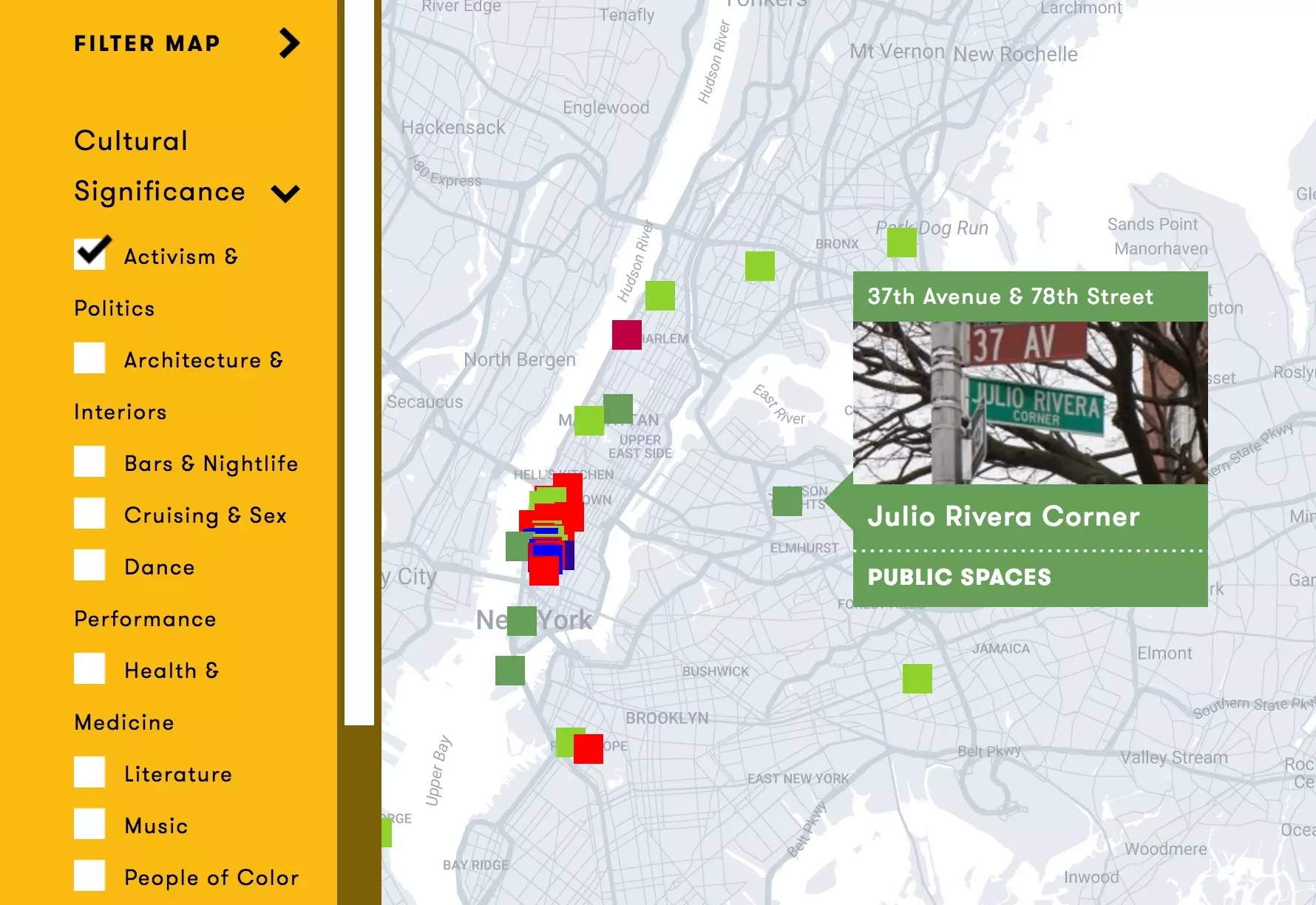 Arakatu NYCko LGBT gune historikoak mapa interaktibo honekin 18827_2
