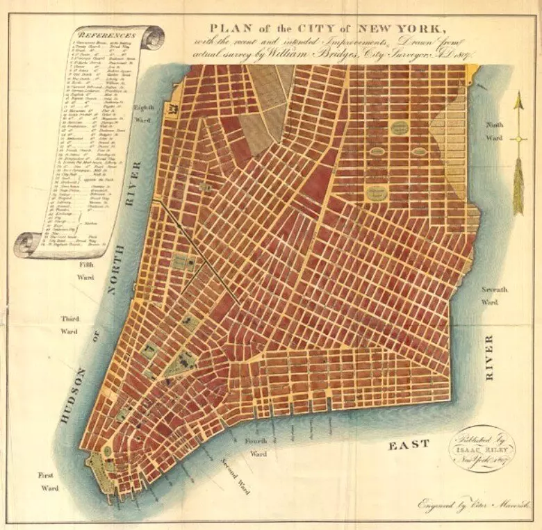 در چنین روزی در سال 1811، شبکه خیابان منهتن رسمی شد