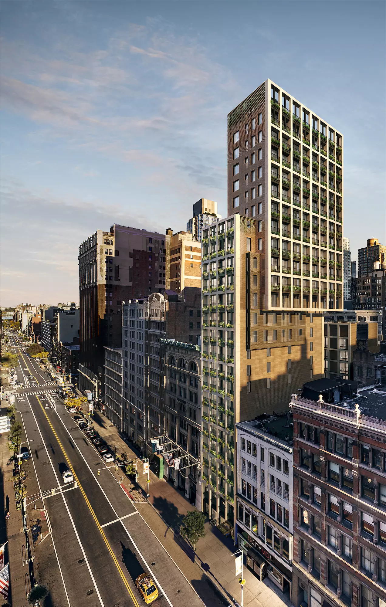 Sjoch yn NYC's nije lúkse appartement Flatiron House, wêr't tunen bloeie yn apparteminten 1900_2