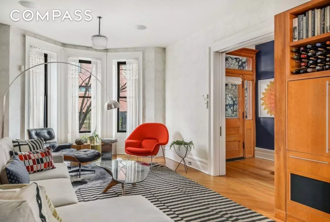 價值 300 萬美元的 Park Slope 聯排別墅是歷史細節和現代舒適的理想組合 19325_1